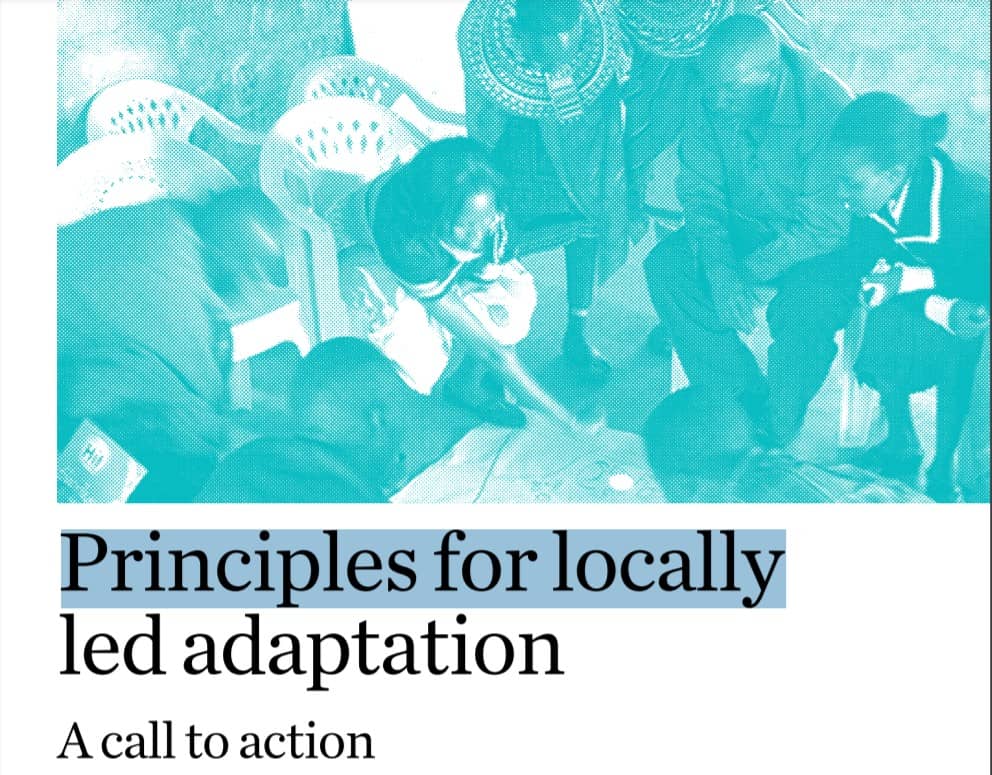 Principles for locally led adaptation | International Centre for Climate Change and Development ...